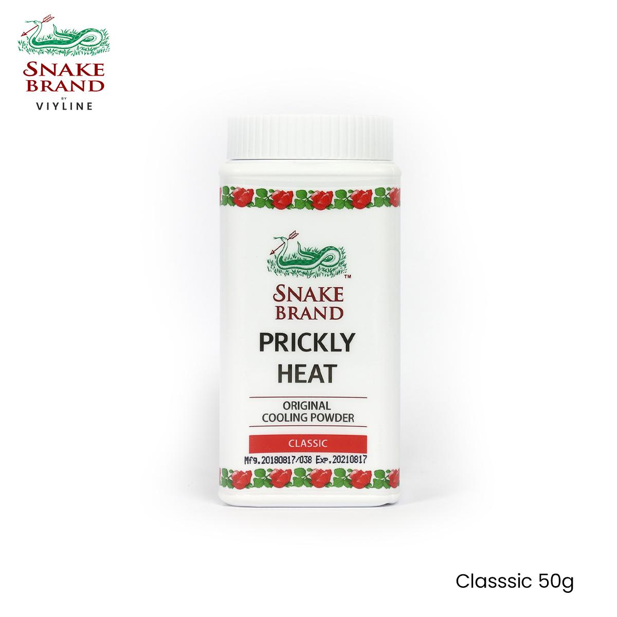 Snake Brand Prickly Heat Original Cooling Powder Classic – The VIYStore